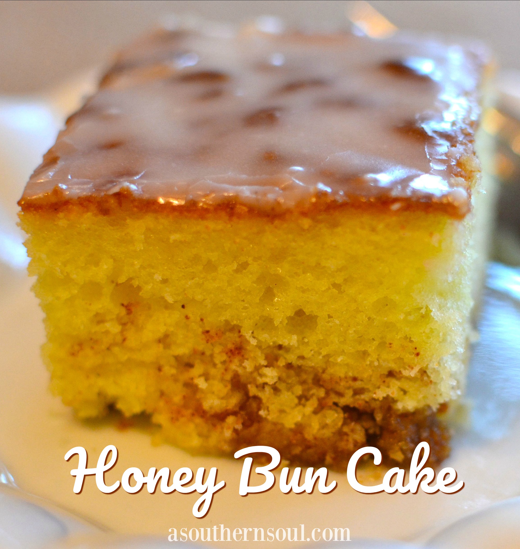 Honey Bun Cake - A Southern Soul