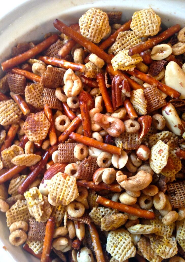 Slow Cooker Party Mix