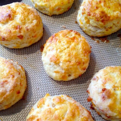 Cheddar Cheese Biscuits - A Southern Soul