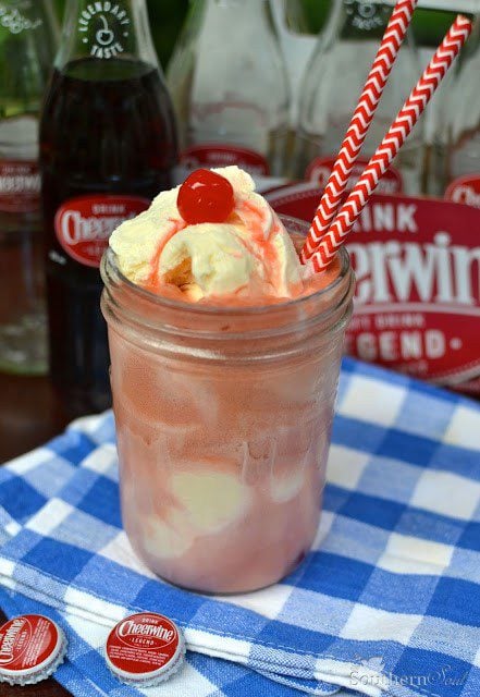 Vanilla Cheerwine Float - A Southern Soul
