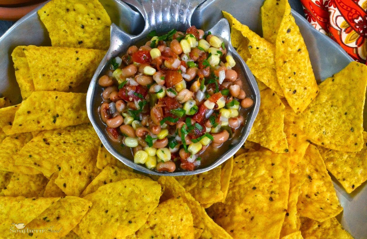 Southern Caviar ~ Black Eyed Pea Appetizer - A Southern Soul