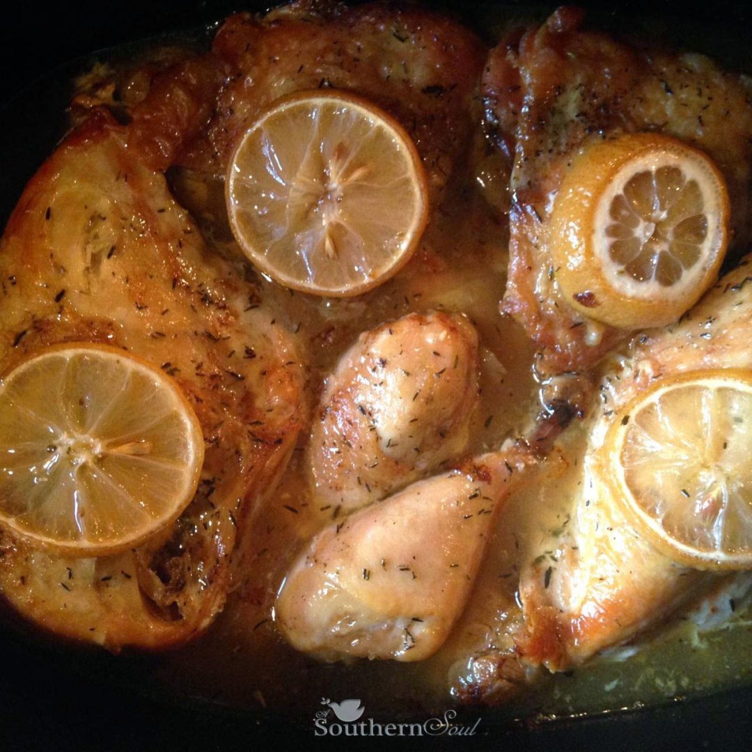 Crock Pot Lemon Chicken A Southern Soul