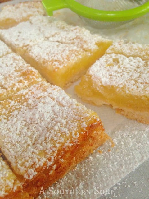 Lemon Bars - A Southern Soul