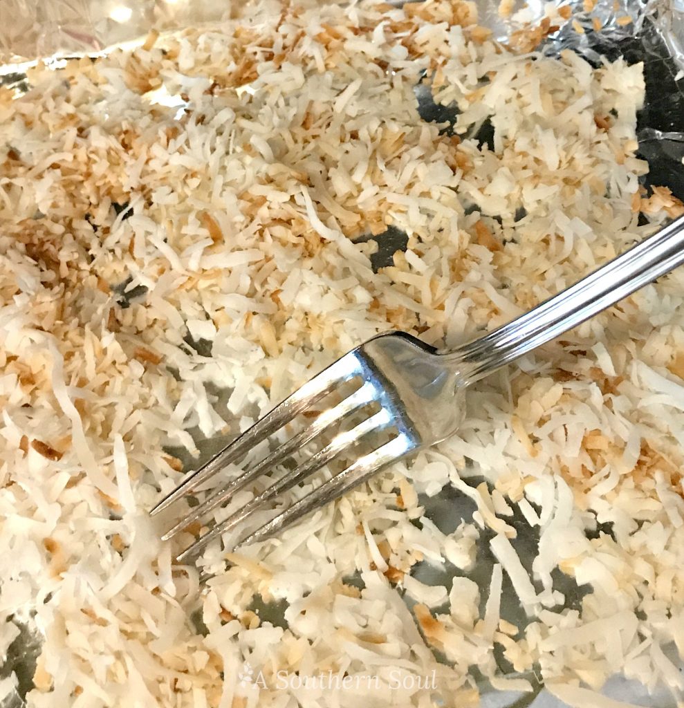 How To Toast Coconut