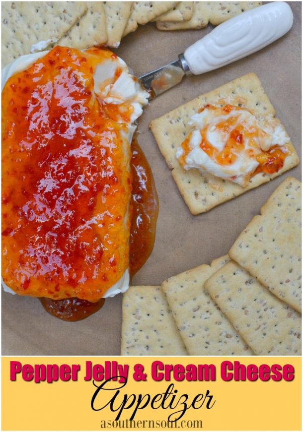 Pepper Jelly & Cream Cheese Appetizer