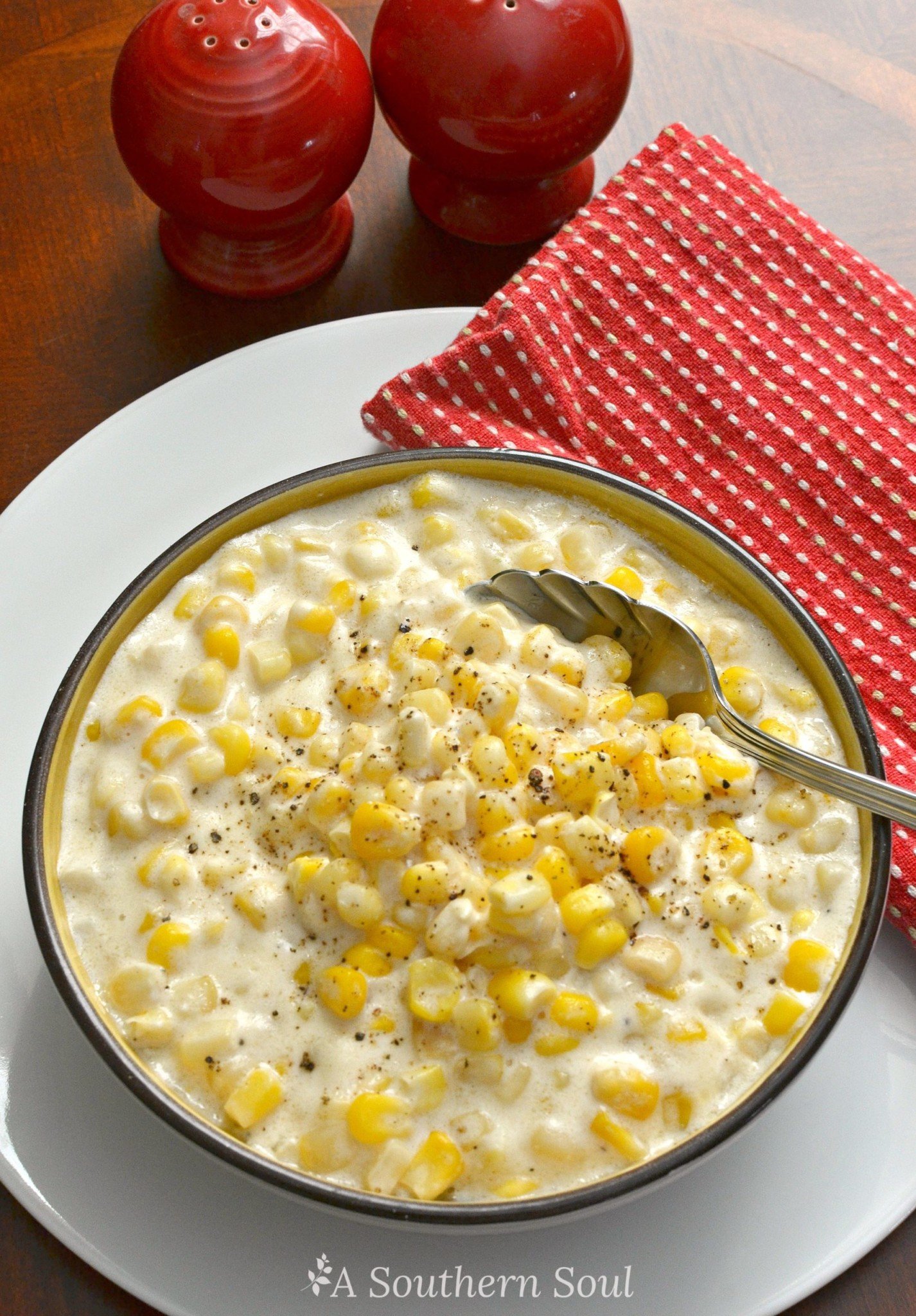 Crock Pot Creamed Corn - A Southern Soul
