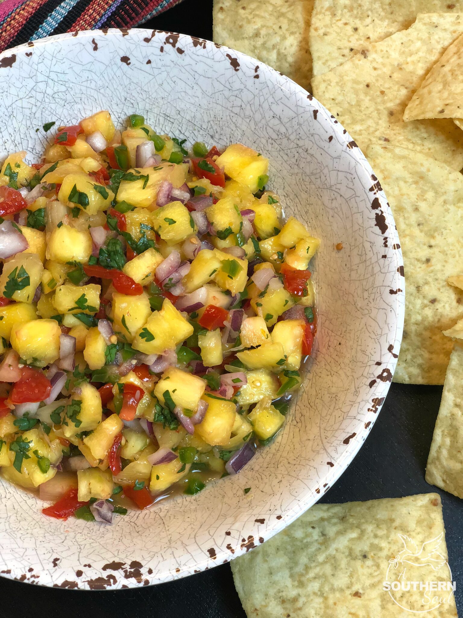 Pineapple Salsa - A Southern Soul