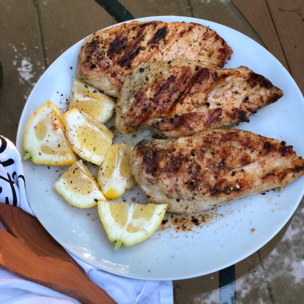 Grilled Lemon Chicken - A Southern Soul