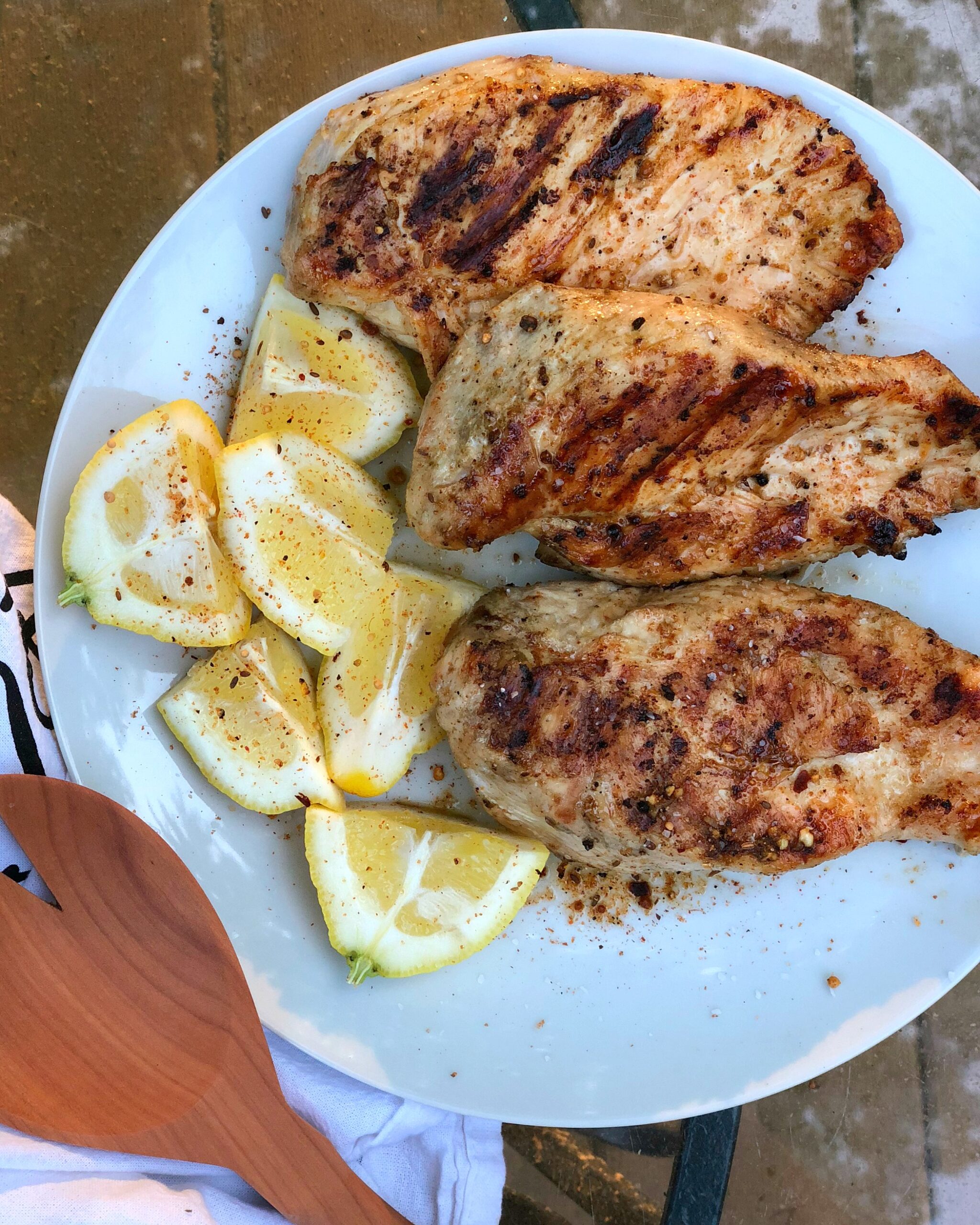 Grilled Lemon Pepper Chicken
