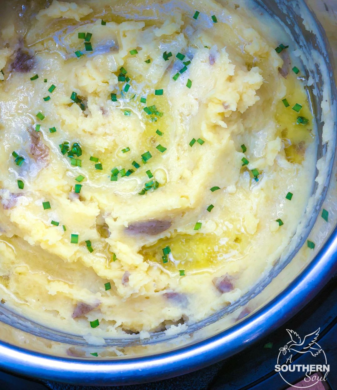 Instant Pot Rustic Mashed Potatoes