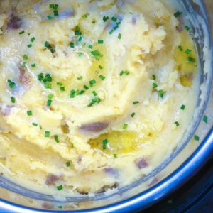 Instant Pot Rustic Mashed Potatoes