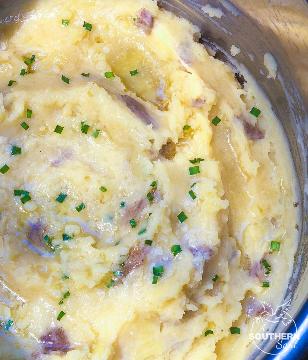 Instant Pot Rustic Mashed Potatoes