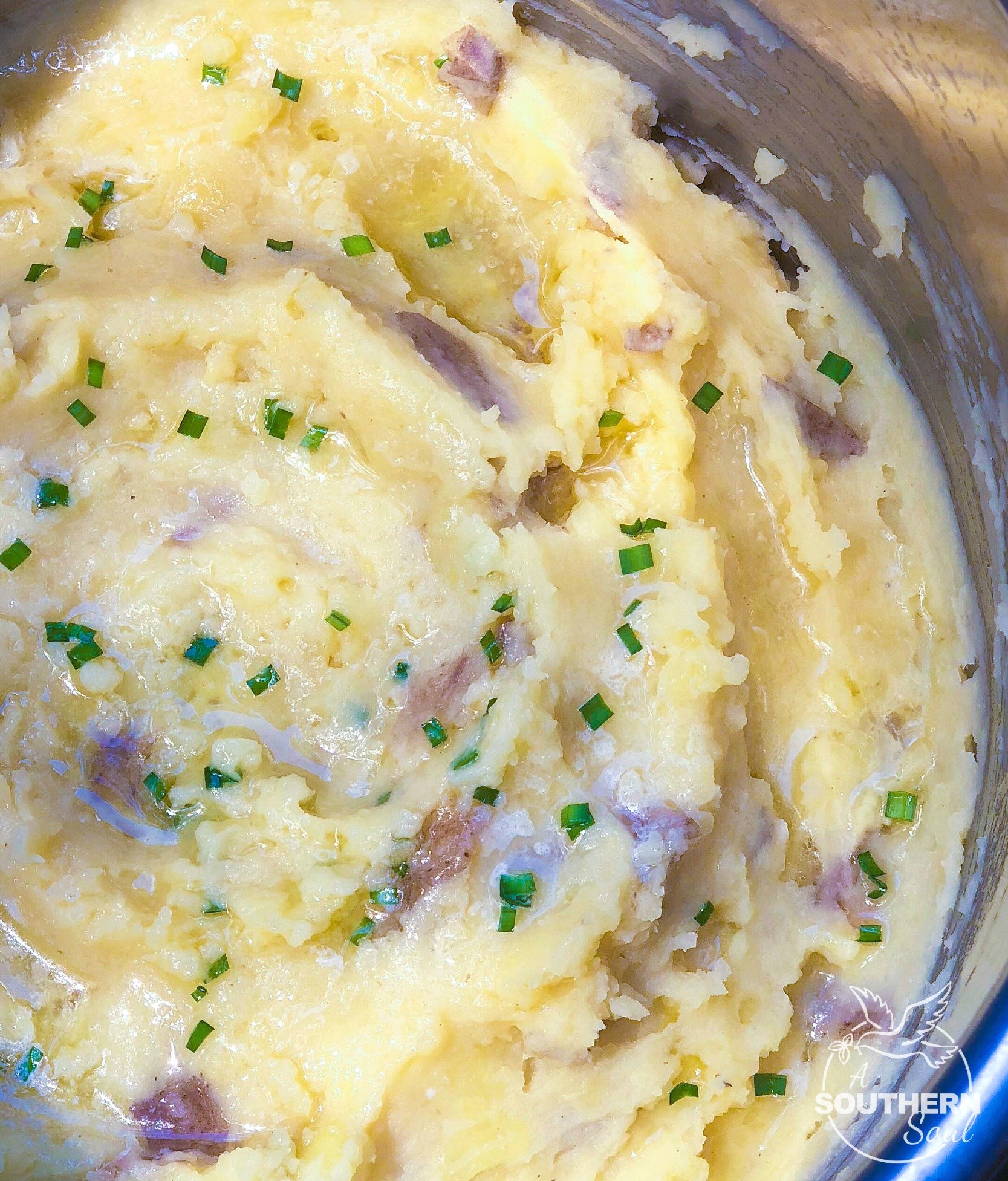 Instant Pot Rustic Mashed Potatoes