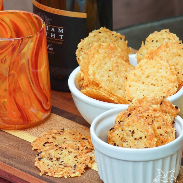 Parmesan Cheese Crisps - A Southern Soul