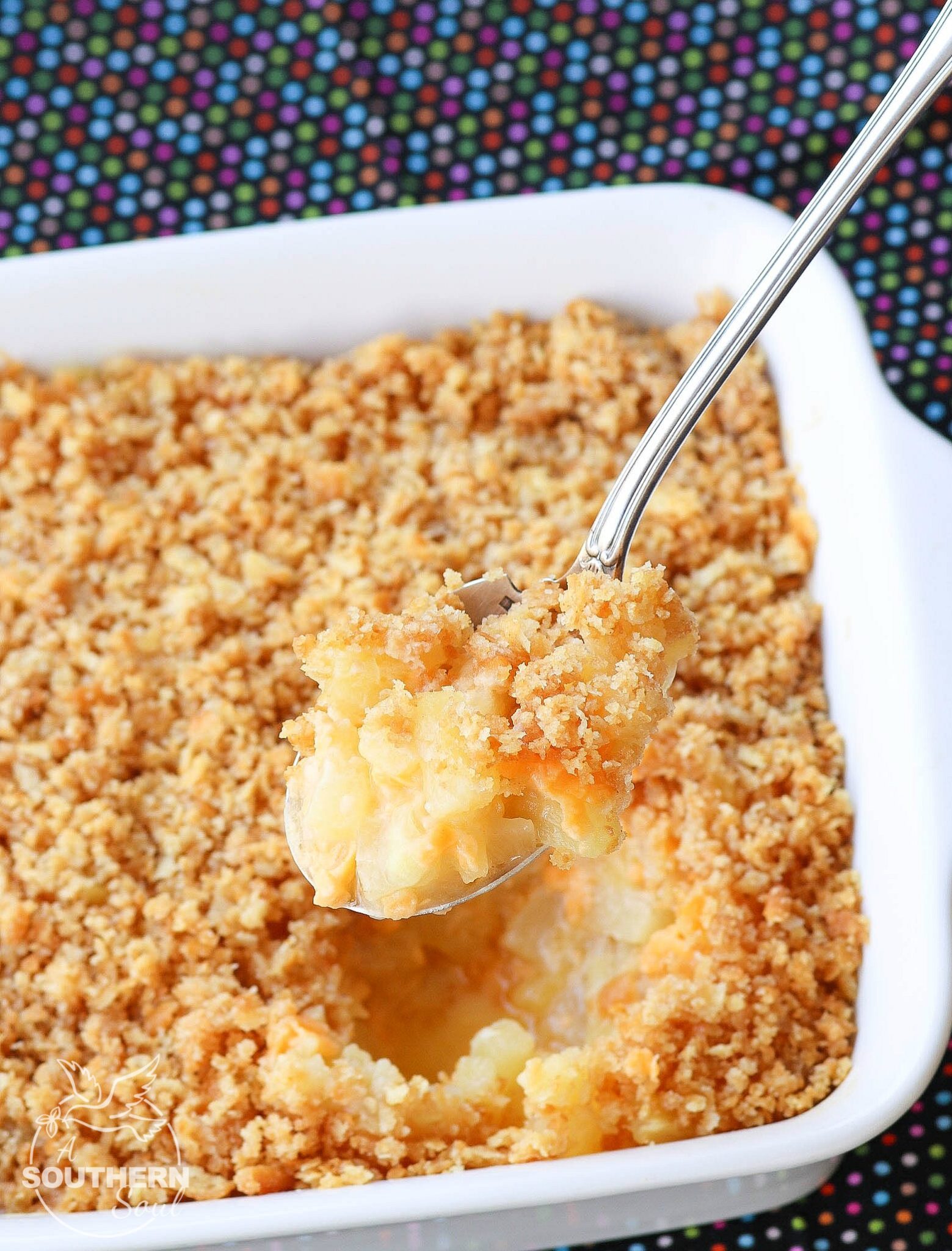 Southern Pineapple Casserole