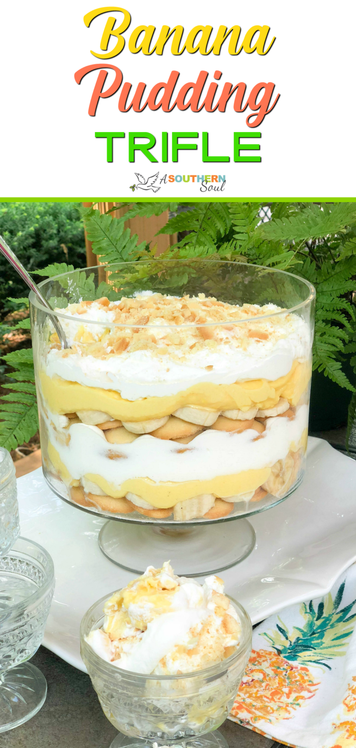 Banana Pudding Trifle - A Southern Soul