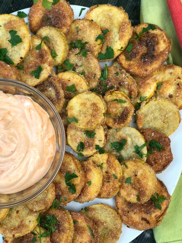 Southern Fried Squash Story - A Southern Soul