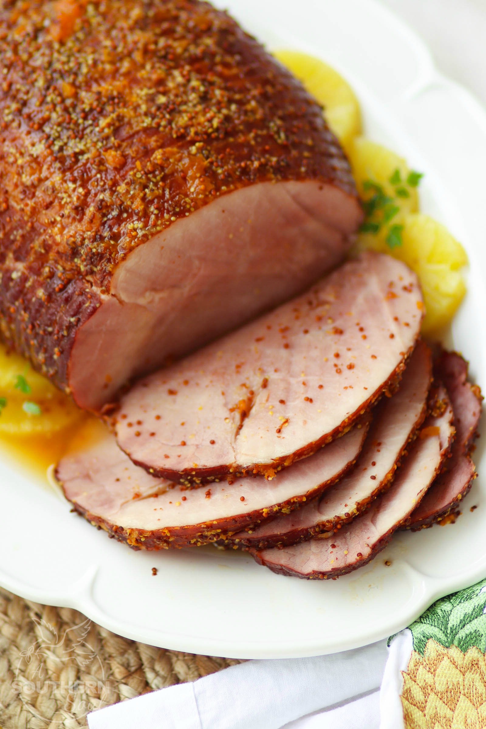 4 Ingredient Crock Pot Ham