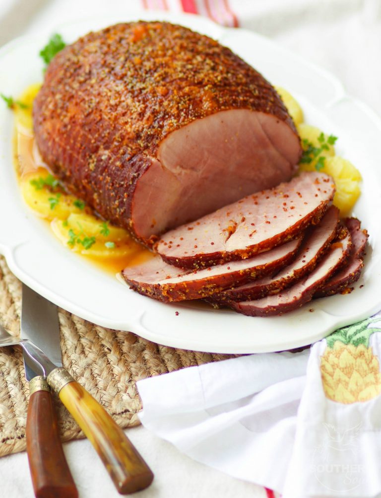 4 Ingredient Crock Pot Ham