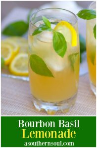 Bourbon Basil Lemonade