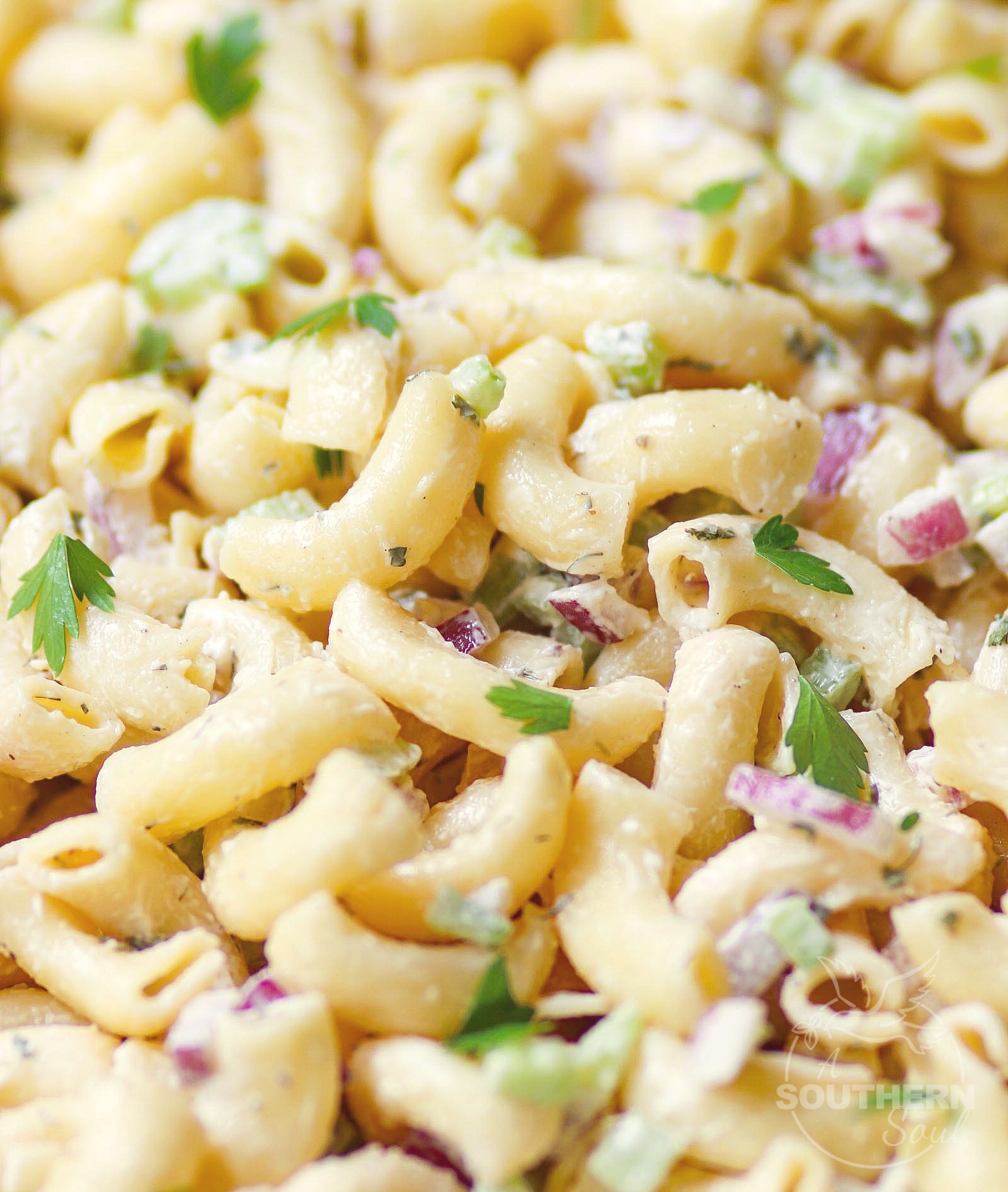 Mom's Macaroni Salad - A Southern Soul