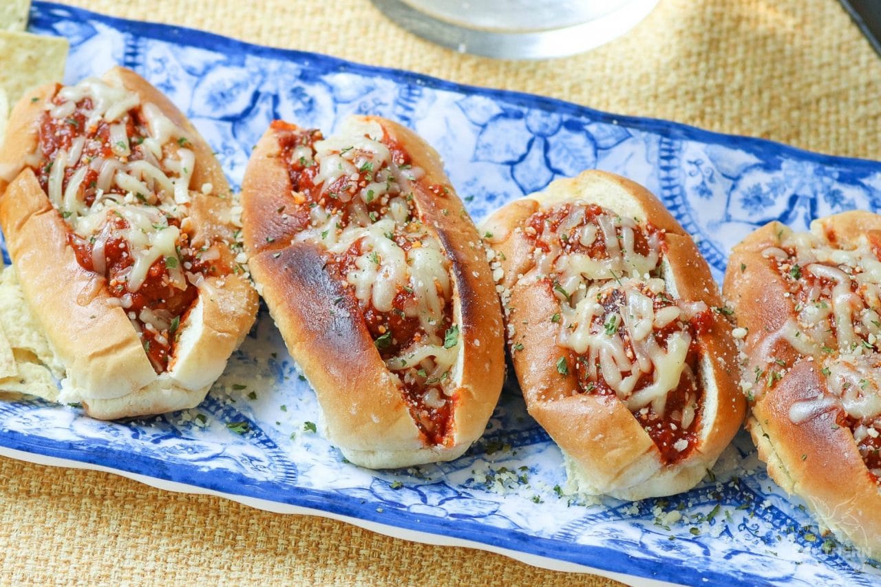 Meatball Parmesan Subs