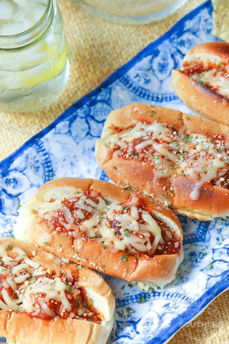 Meatball Parmesan Subs