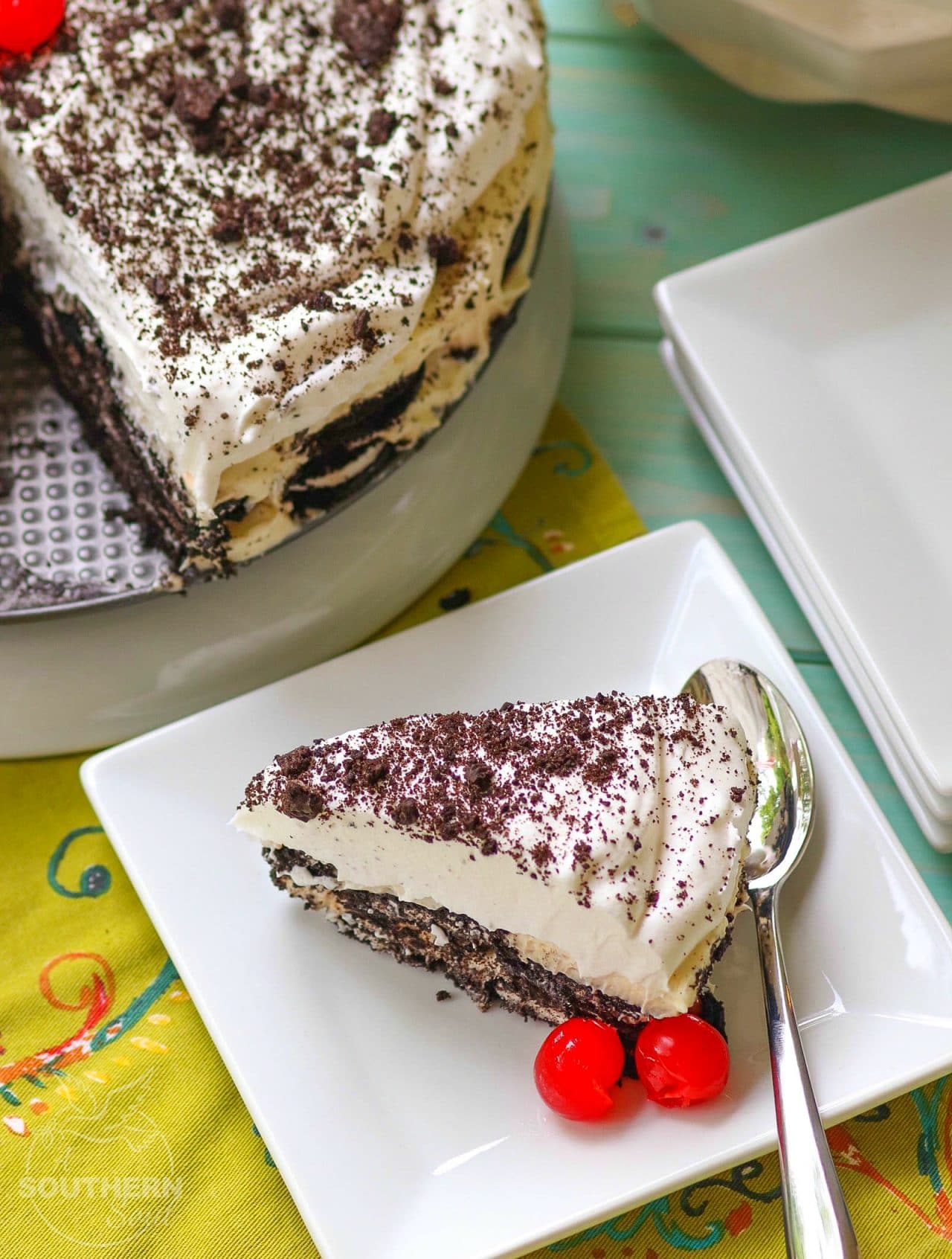 Oreo Cream Icebox Cake