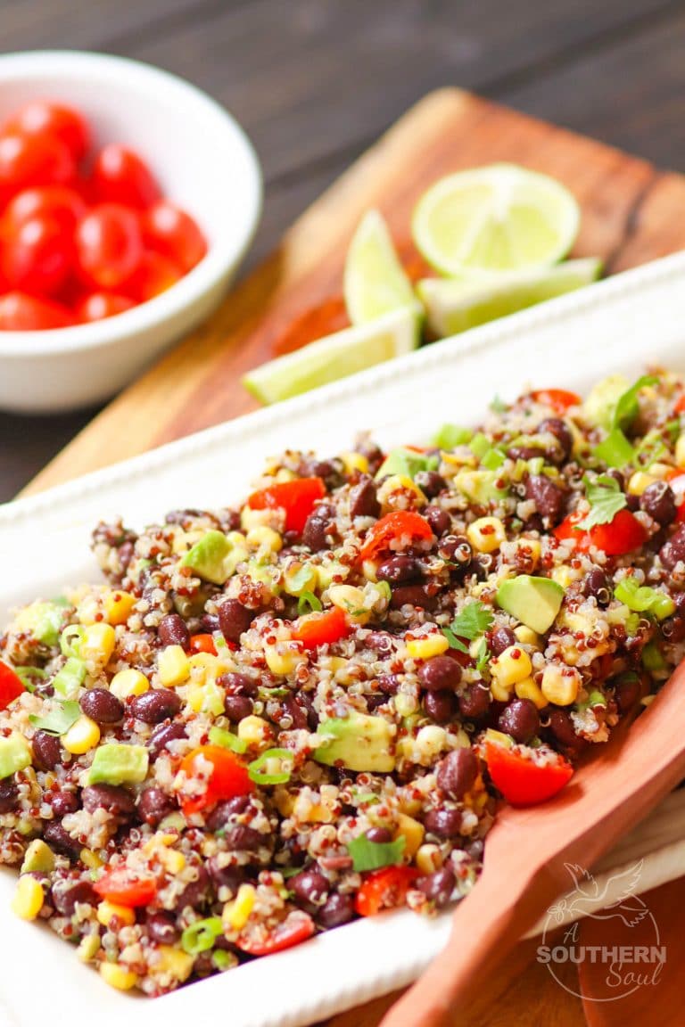 Mexican Quinoa Salad - A Southern Soul