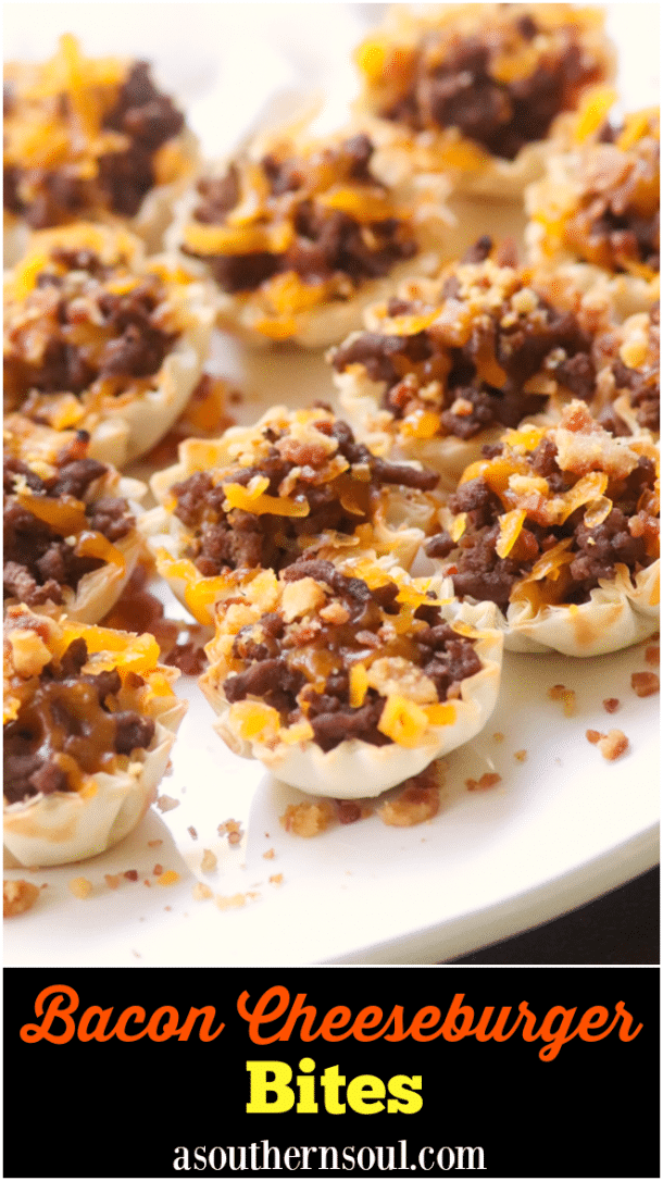 Bacon Cheeseburger Bites