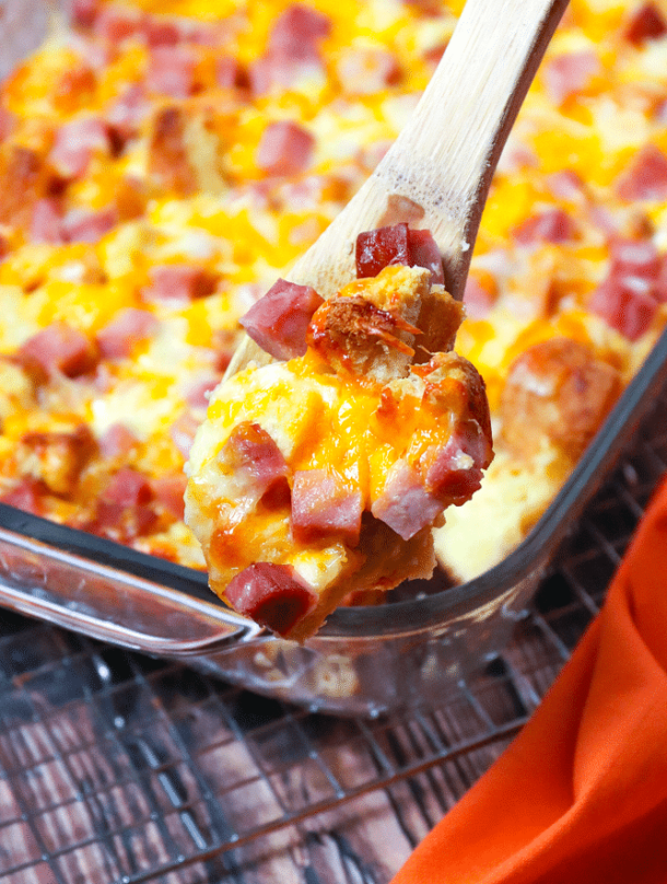 Ham And Cheese Strata