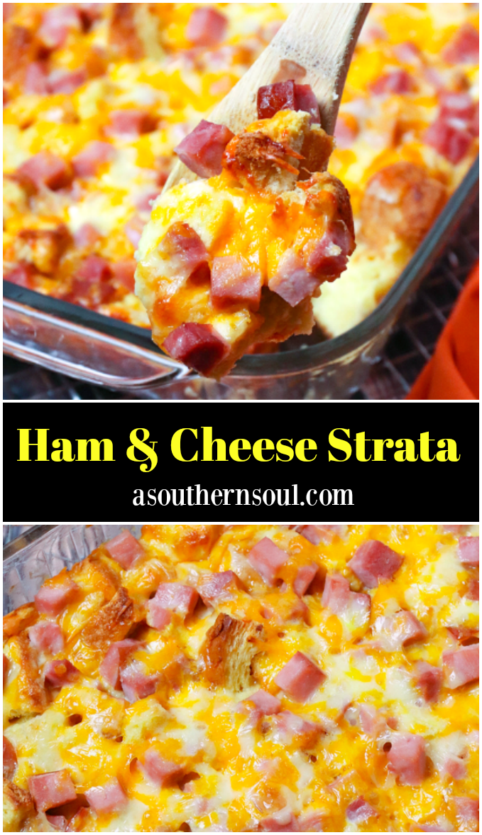 Ham And Cheese Strata