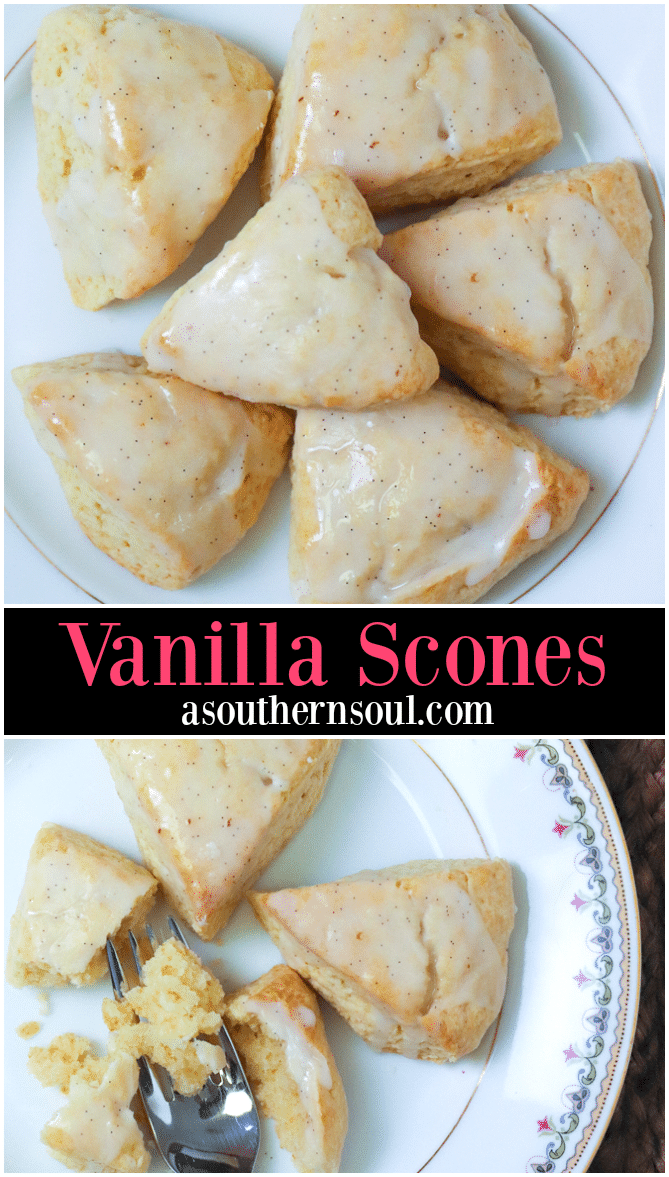 Vanilla Scones - A Southern Soul