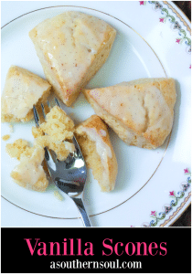 Vanilla Scones - A Southern Soul