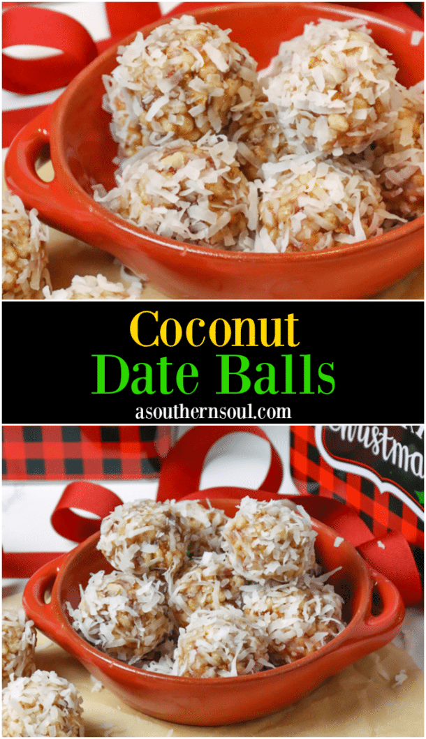 Easy Coconut Date Balls Recipe