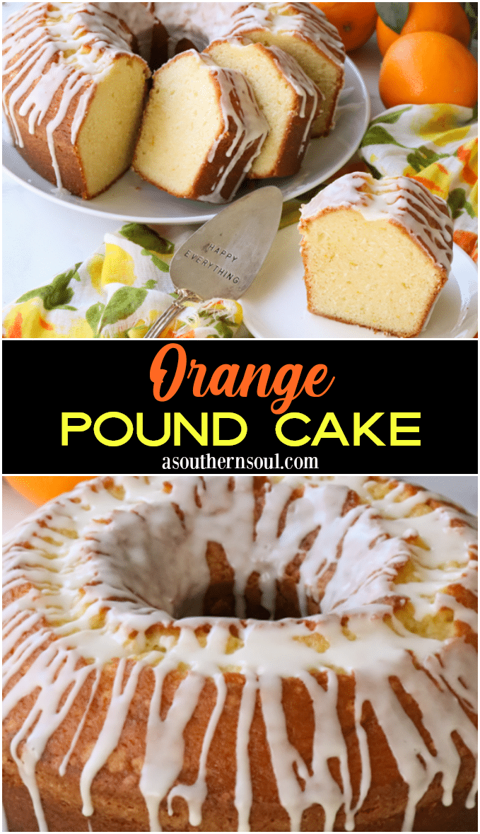 Orange Pound Cake - A Southern Soul