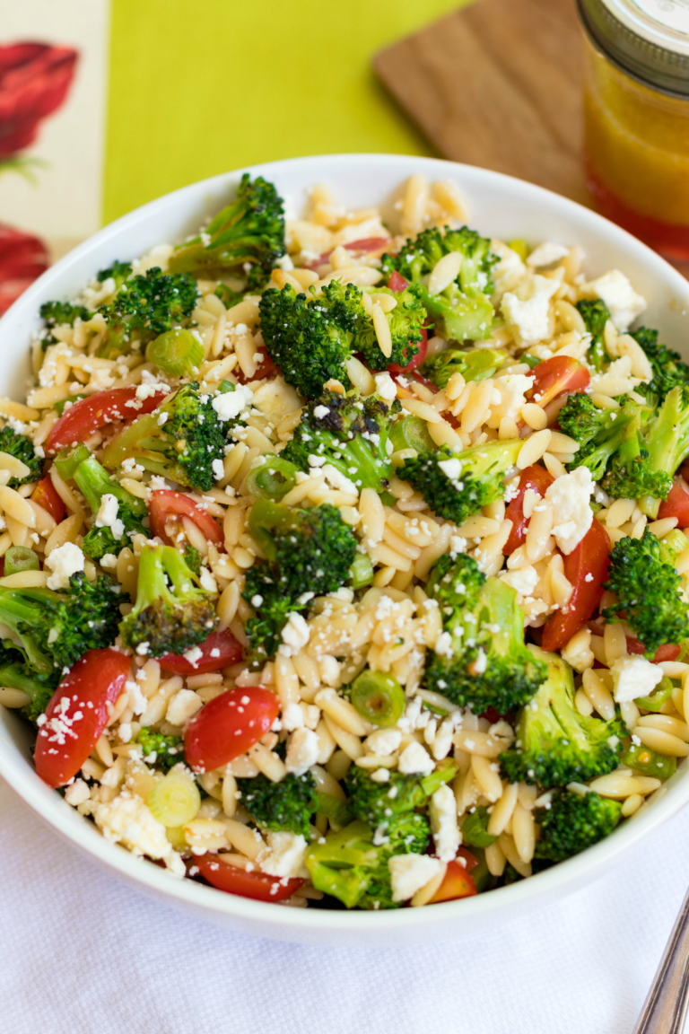 Broccoli Pasta Salad - A Southern Soul