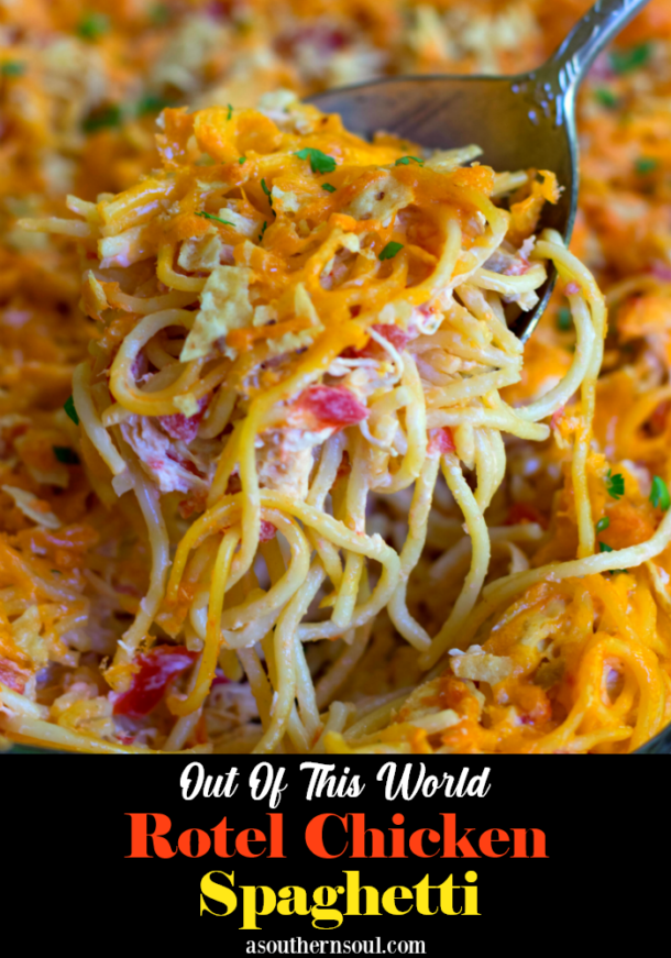 Rotel Chicken Spaghetti