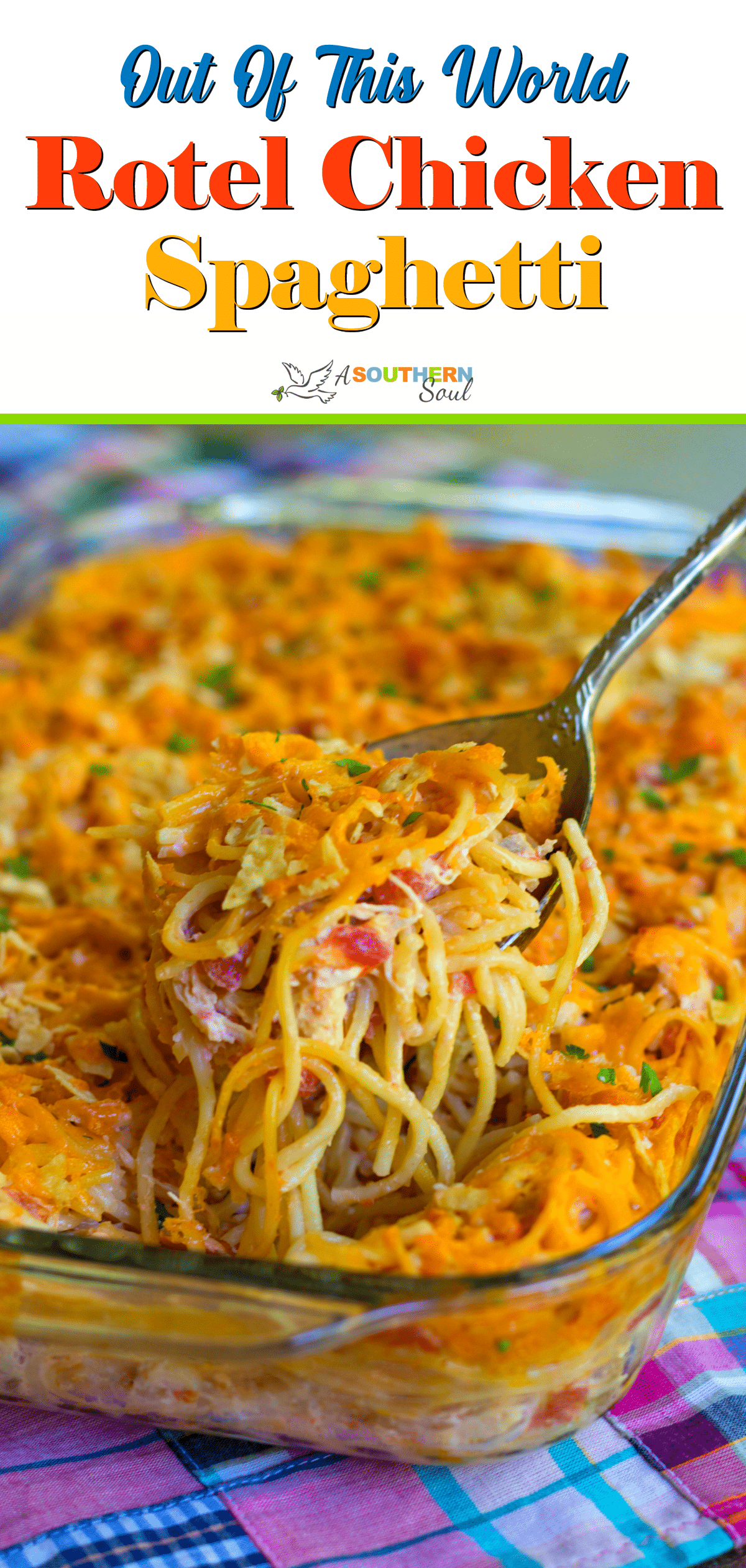 Rotel Chicken Spaghetti