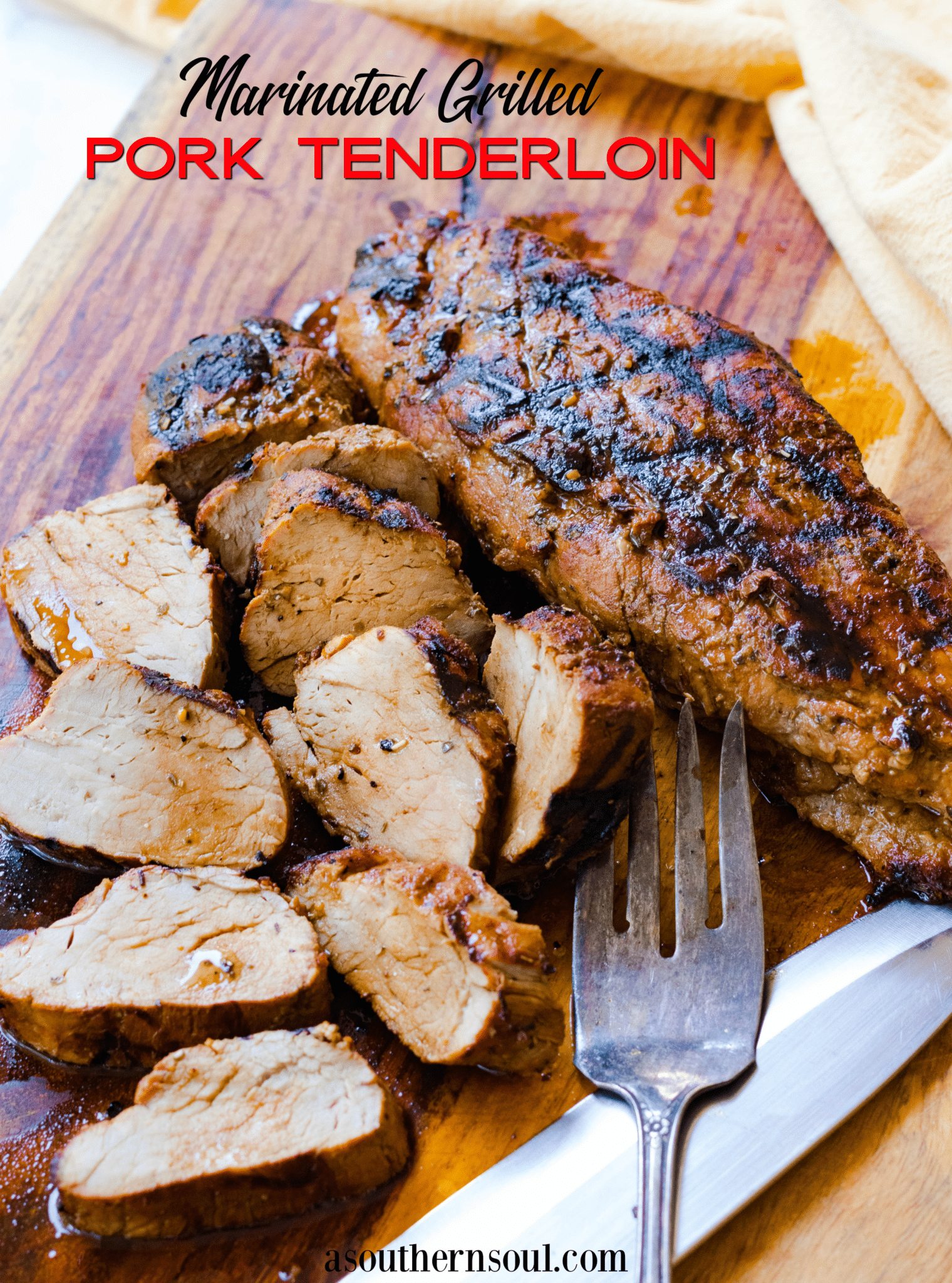 Grilled Pork Tenderloin