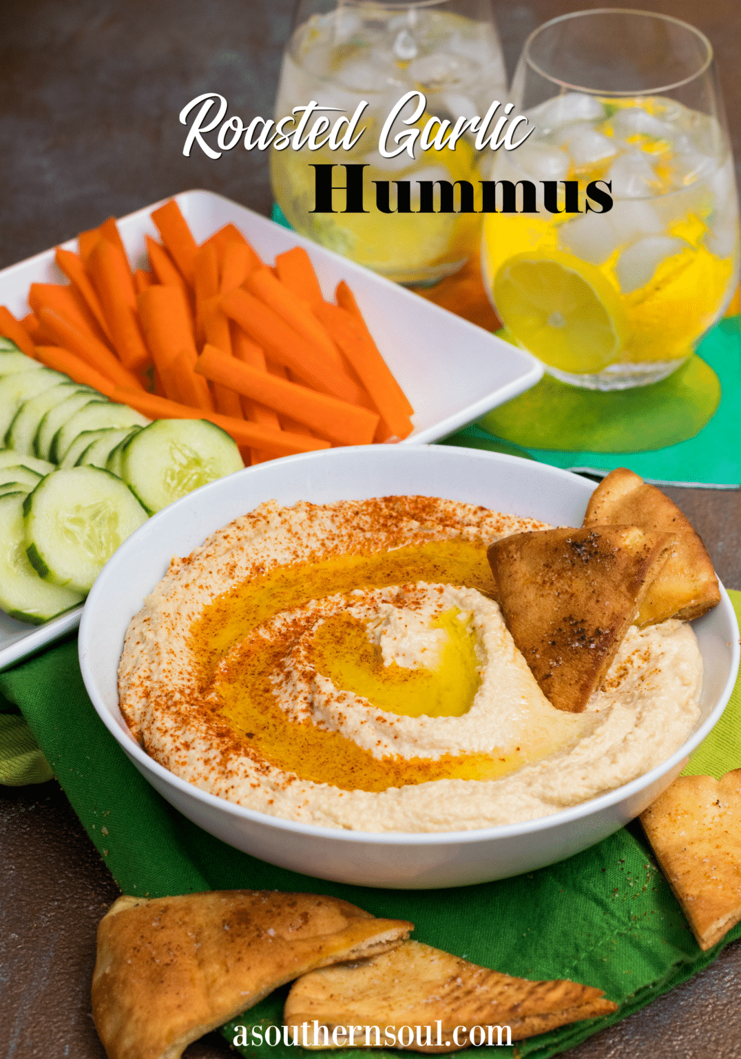 Roasted Garlic Hummus
