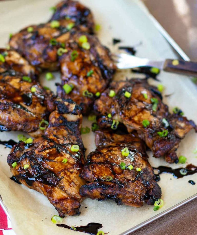 Juicy Balsamic Chicken Thighs