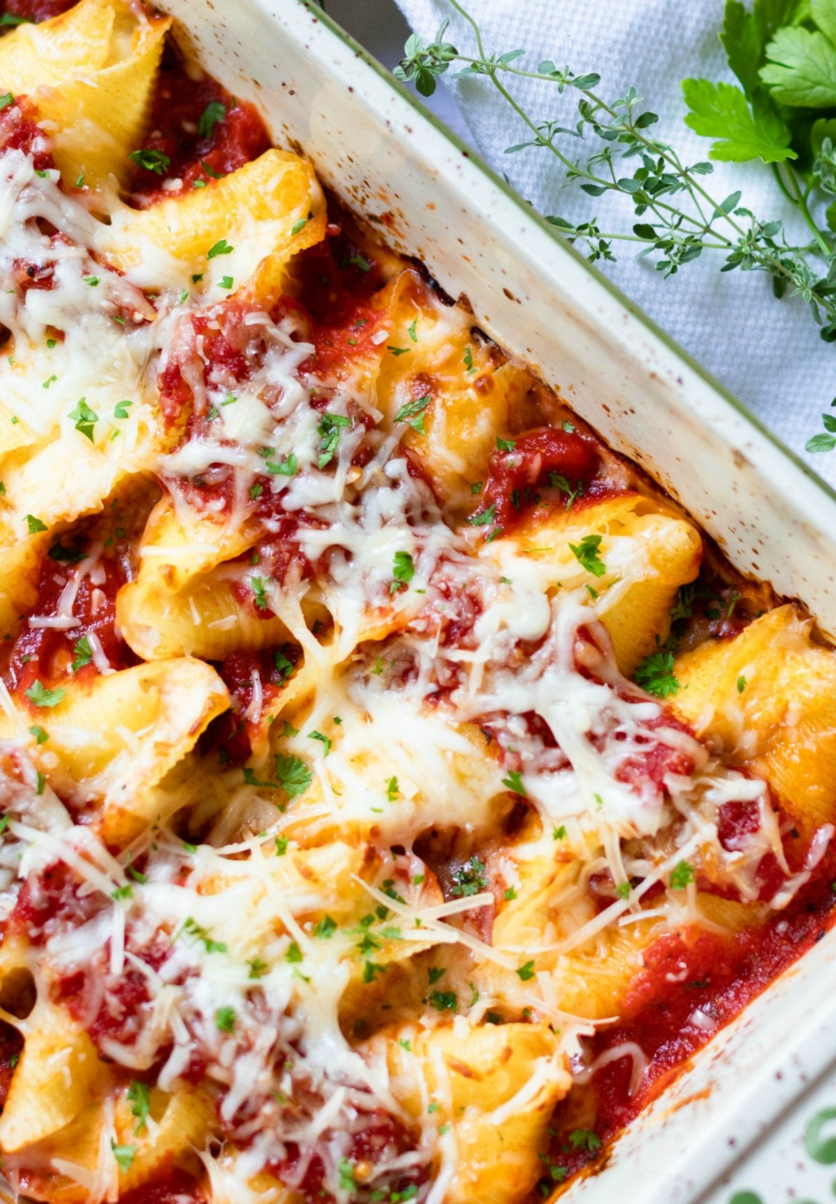 Three Cheese Stuffed Shells - A Southern Soul