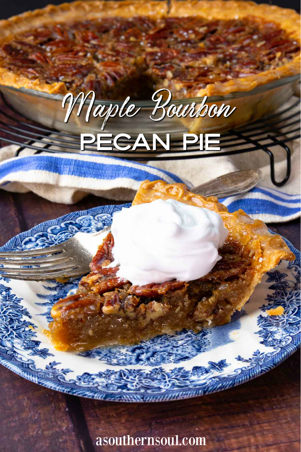 Maple Bourbon Pecan Pie