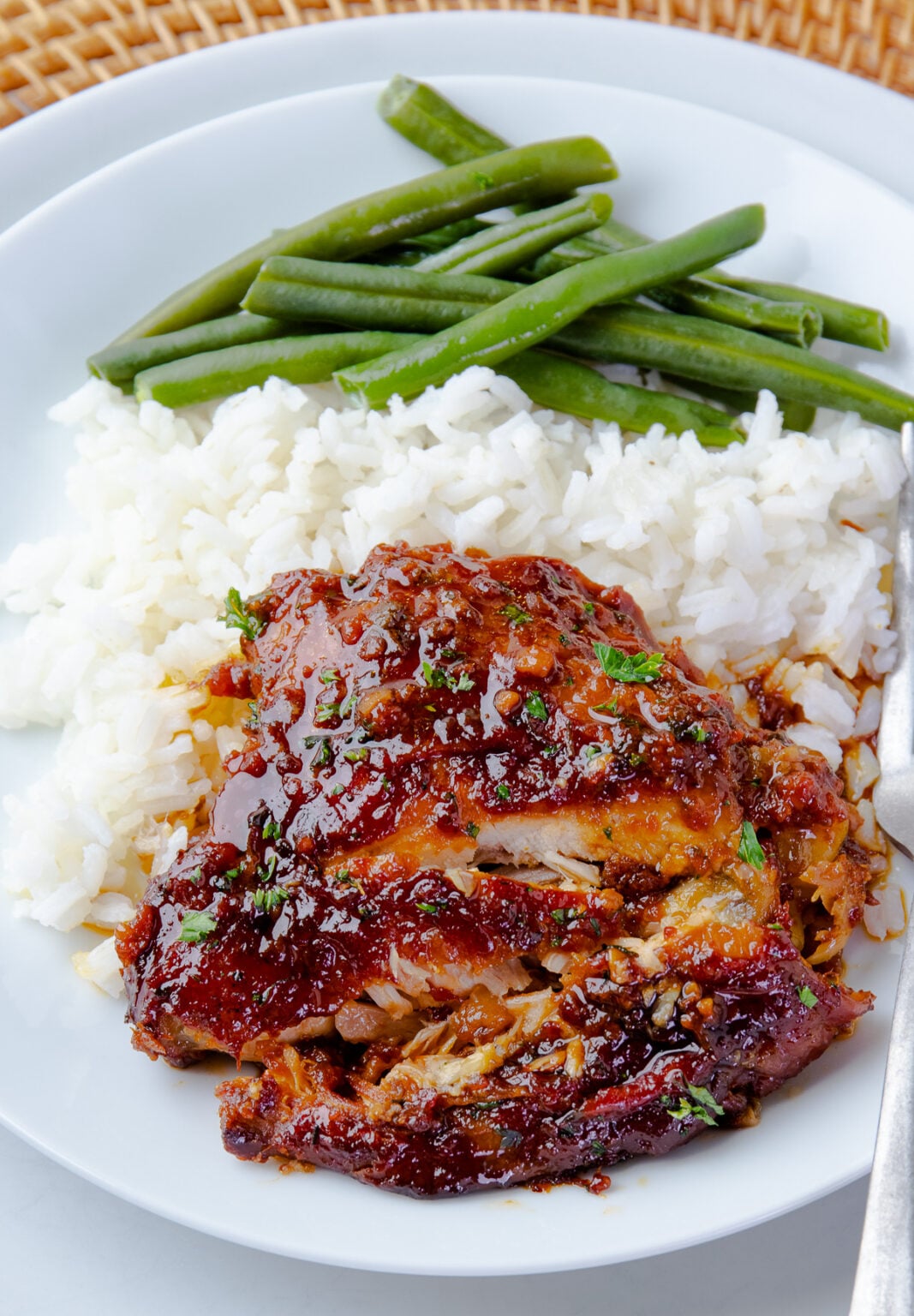 Crock Pot Chicken Thighs (Juicy, Saucy, and Foolproof)