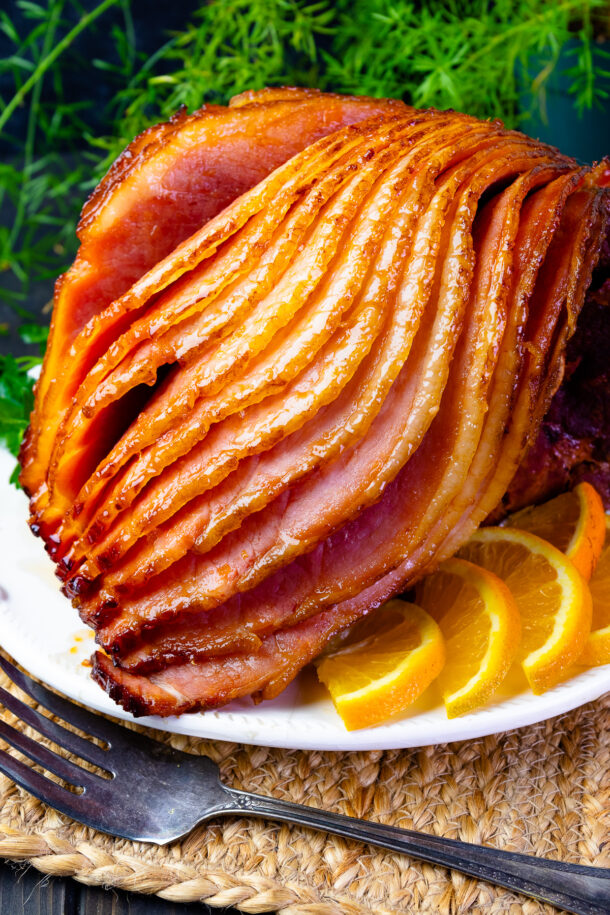 Orange Glazed Ham