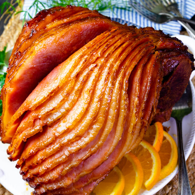 Orange Glazed Ham