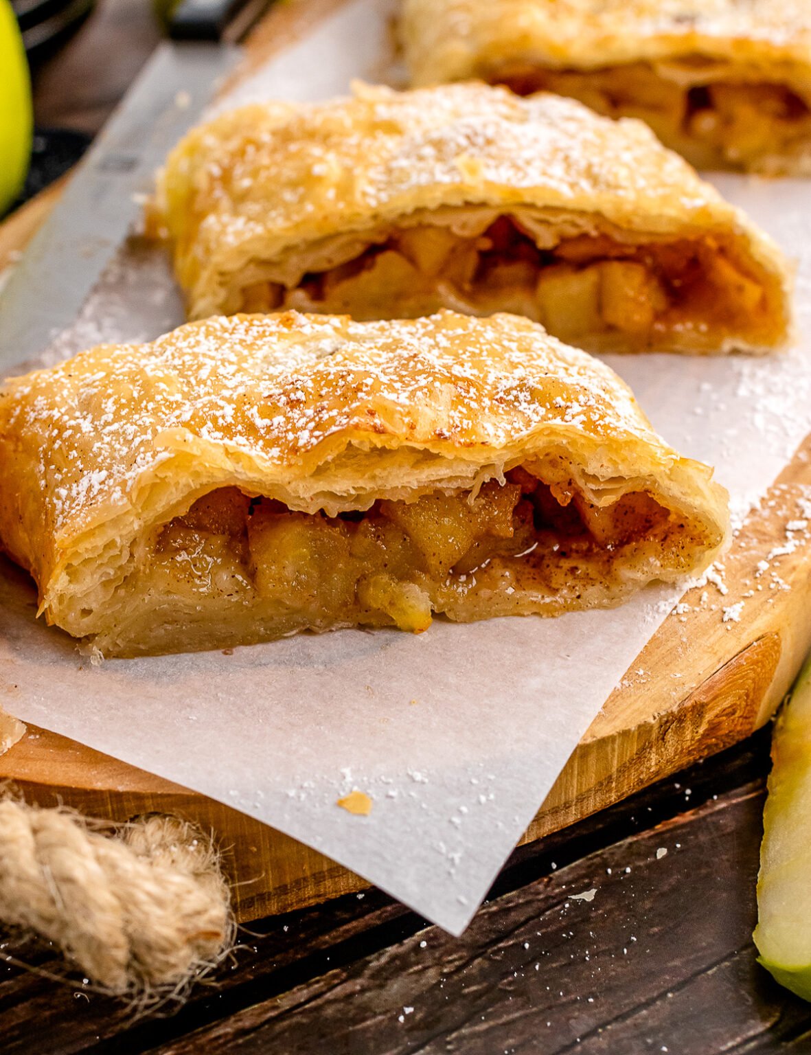 Easy Homemade Apple Strudel