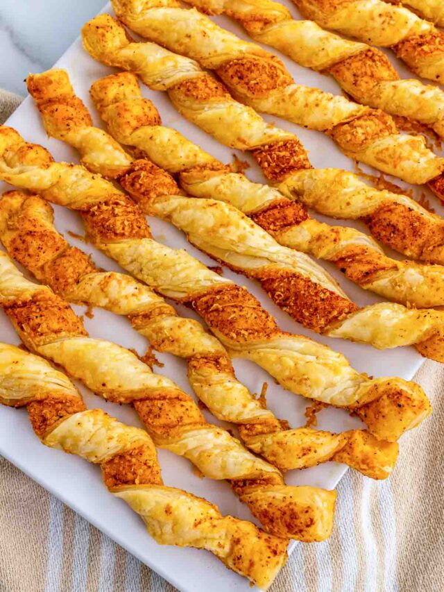 Puff Pastry Cheese Straws Story - A Southern Soul