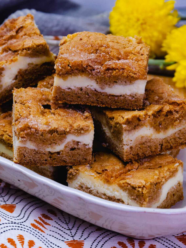 Snickerdoodle Cheesecake Bars Story - A Southern Soul